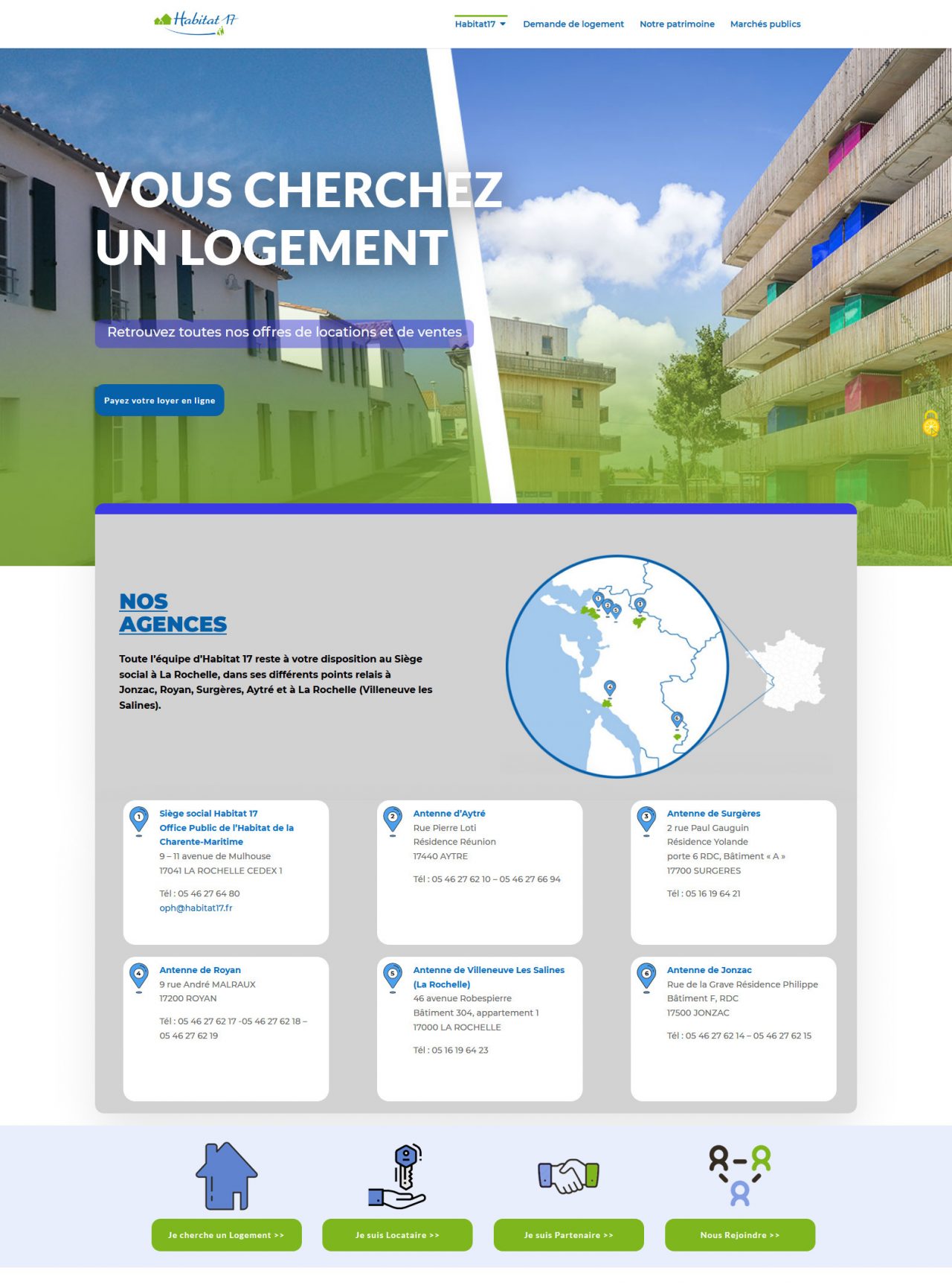 Accueil - Habitat17, Office Public de l’Habitat de la Charente-Maritime